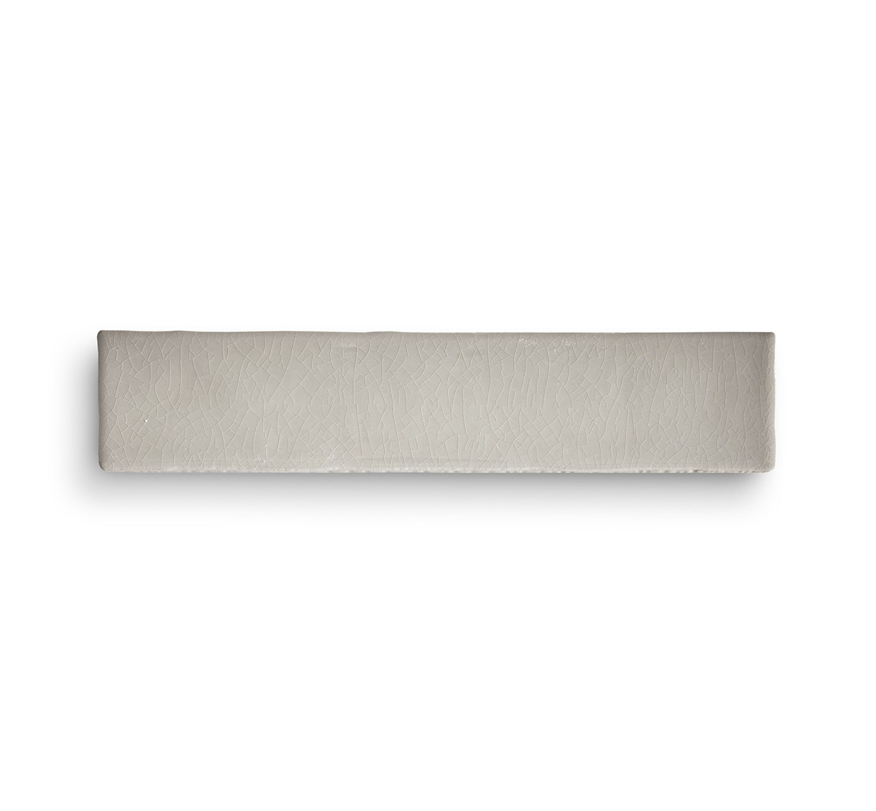 Gelato Pistachio Crackle Glaze Green Metro Wall Tiles (25cm x 5cm)