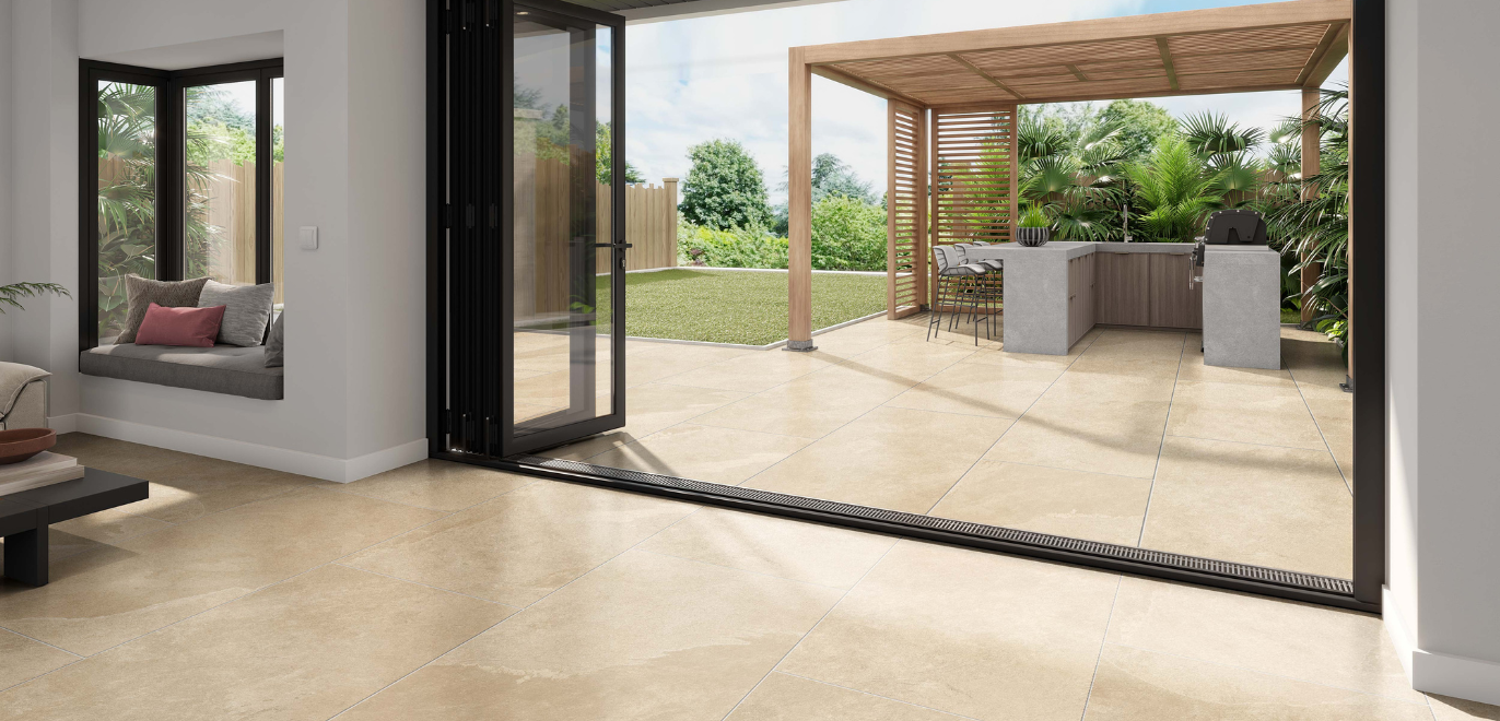 Valverdi Indoor Outdoor Porcelain Tiles for Extensions - London Tile Co