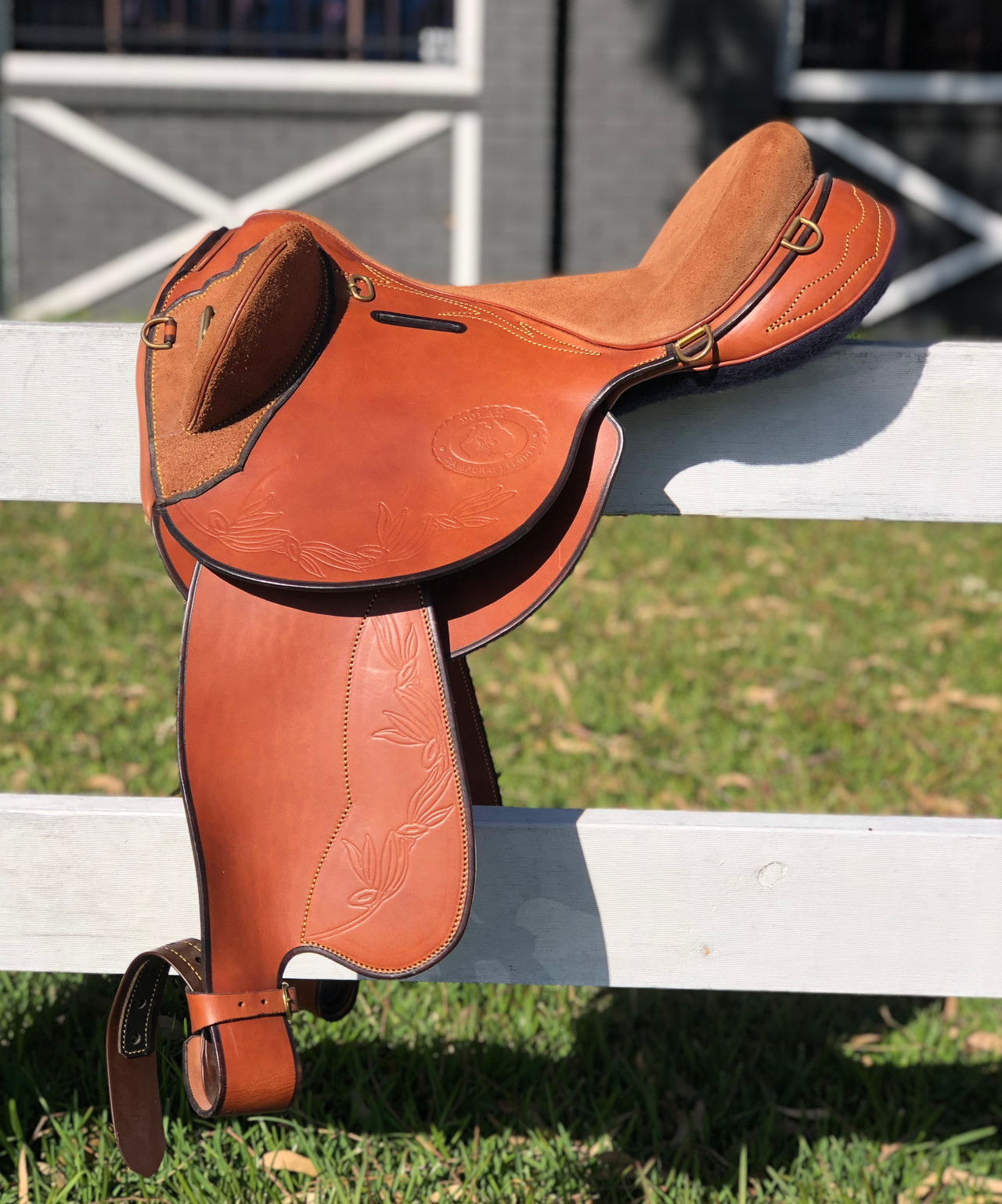 Australian Made Campdraft Fender Saddle - Aussie Saddlery