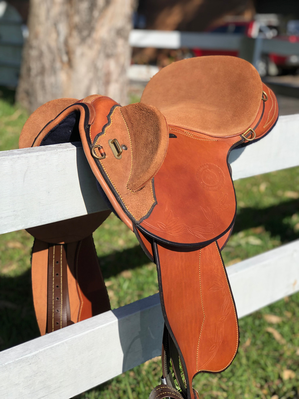 Australian Made Campdraft Fender Saddle - Aussie Saddlery
