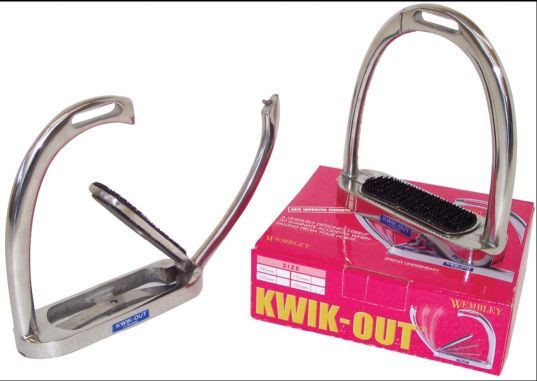 Kwik Out Safety Stirrup Irons - Aussie Saddlery