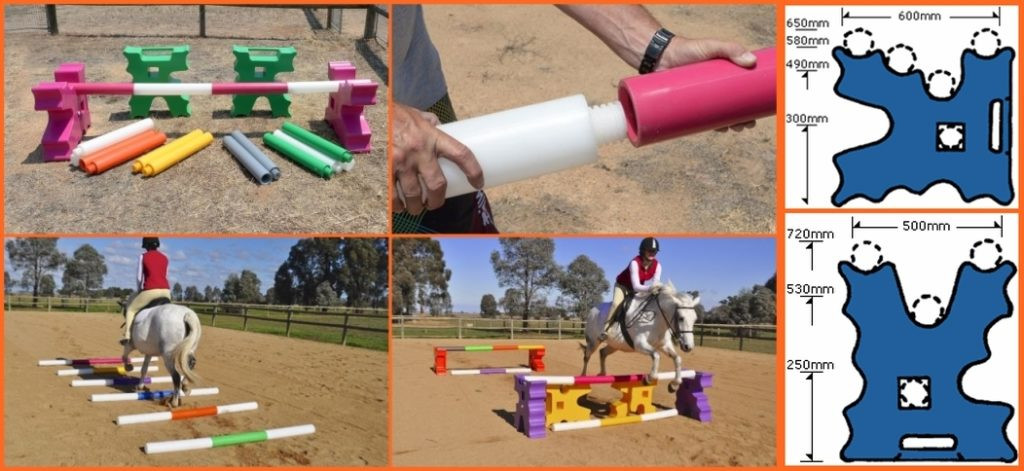 Cavaletti Jump Blocks - Aussie Saddlery