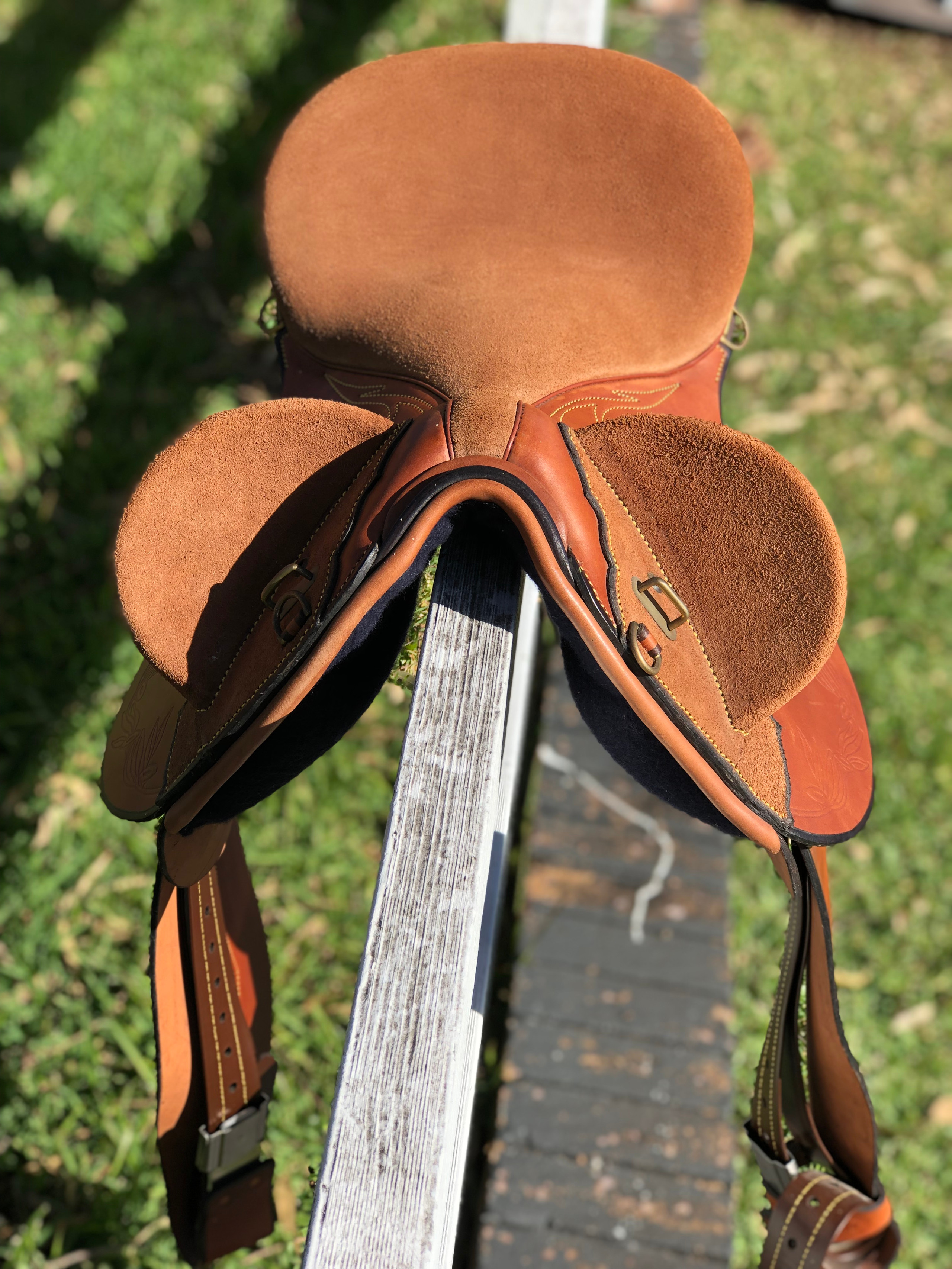 Australian Made Campdraft Fender Saddle - Aussie Saddlery