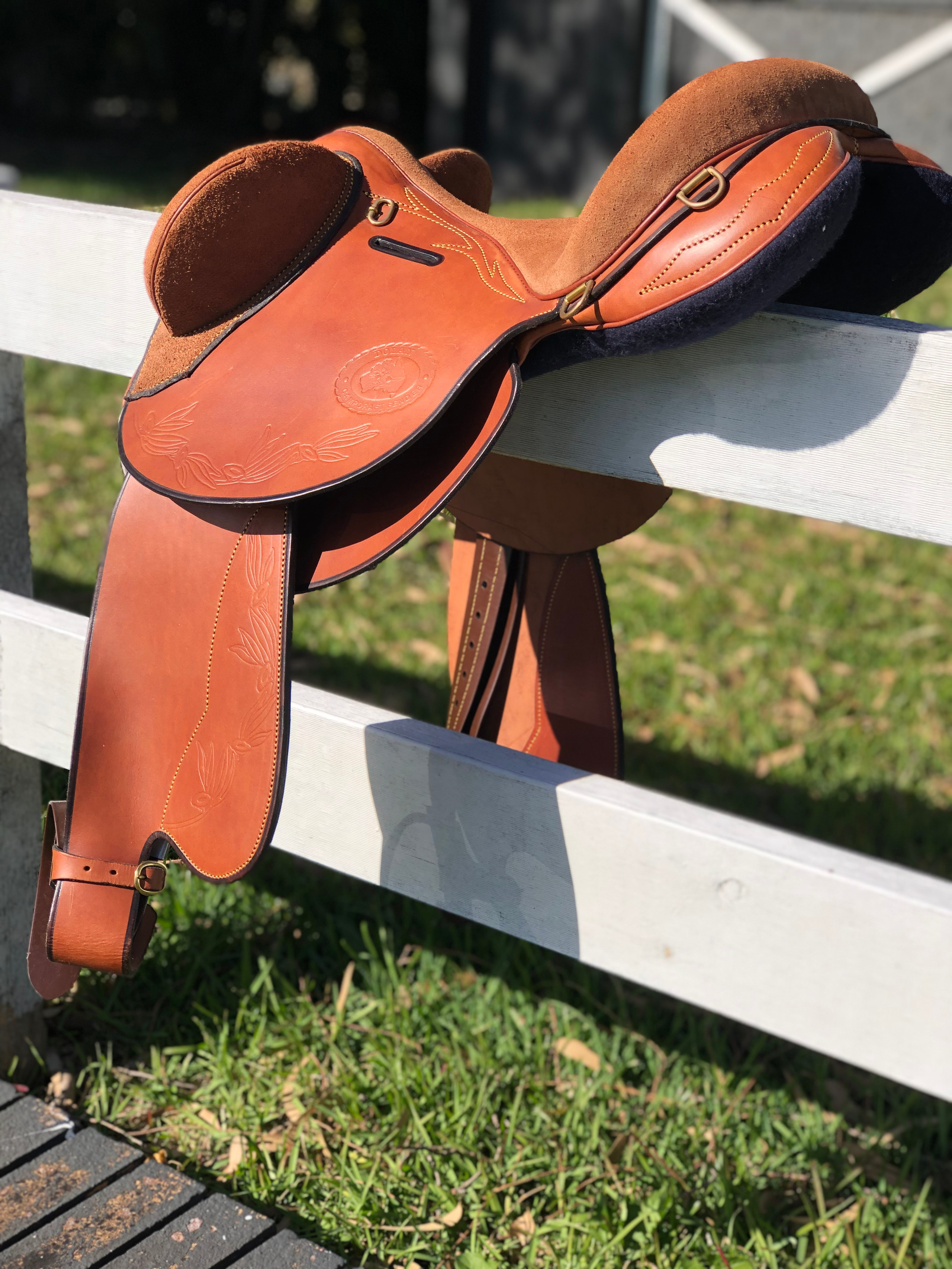 Australian Made Campdraft Fender Saddle - Aussie Saddlery
