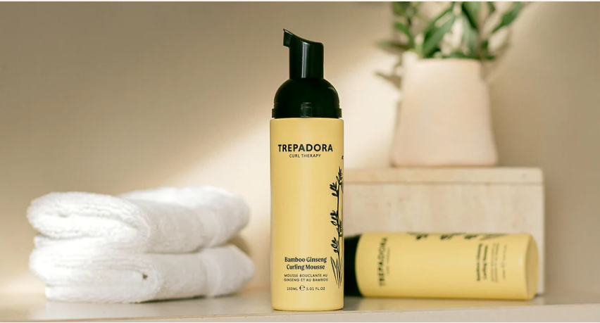 The New Trepadora Bamboo Ginseng Curling Mousse - Love Thy HnS