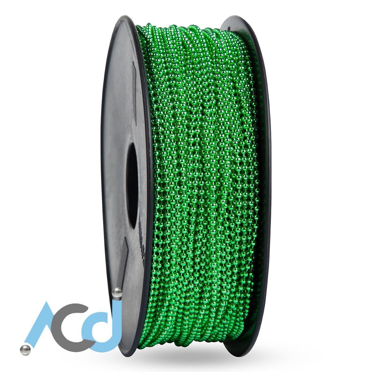 Ball Chain Bead Chain Spool Lime Green - Aussie Chains Direct