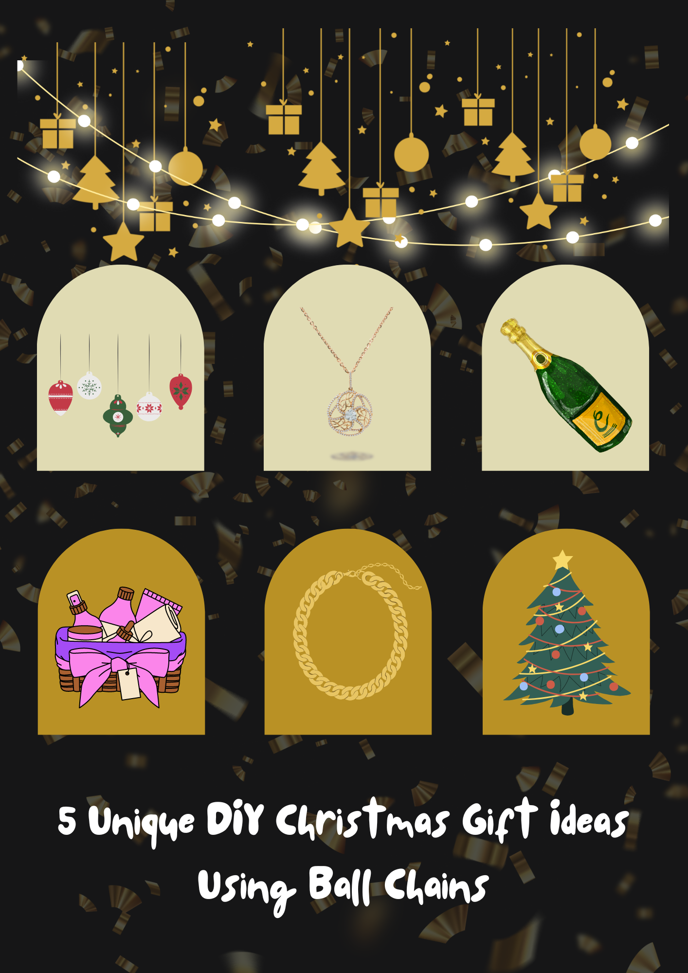5 Unique DIY Christmas Gift Ideas Using Ball Chains - AussieChainsDirect