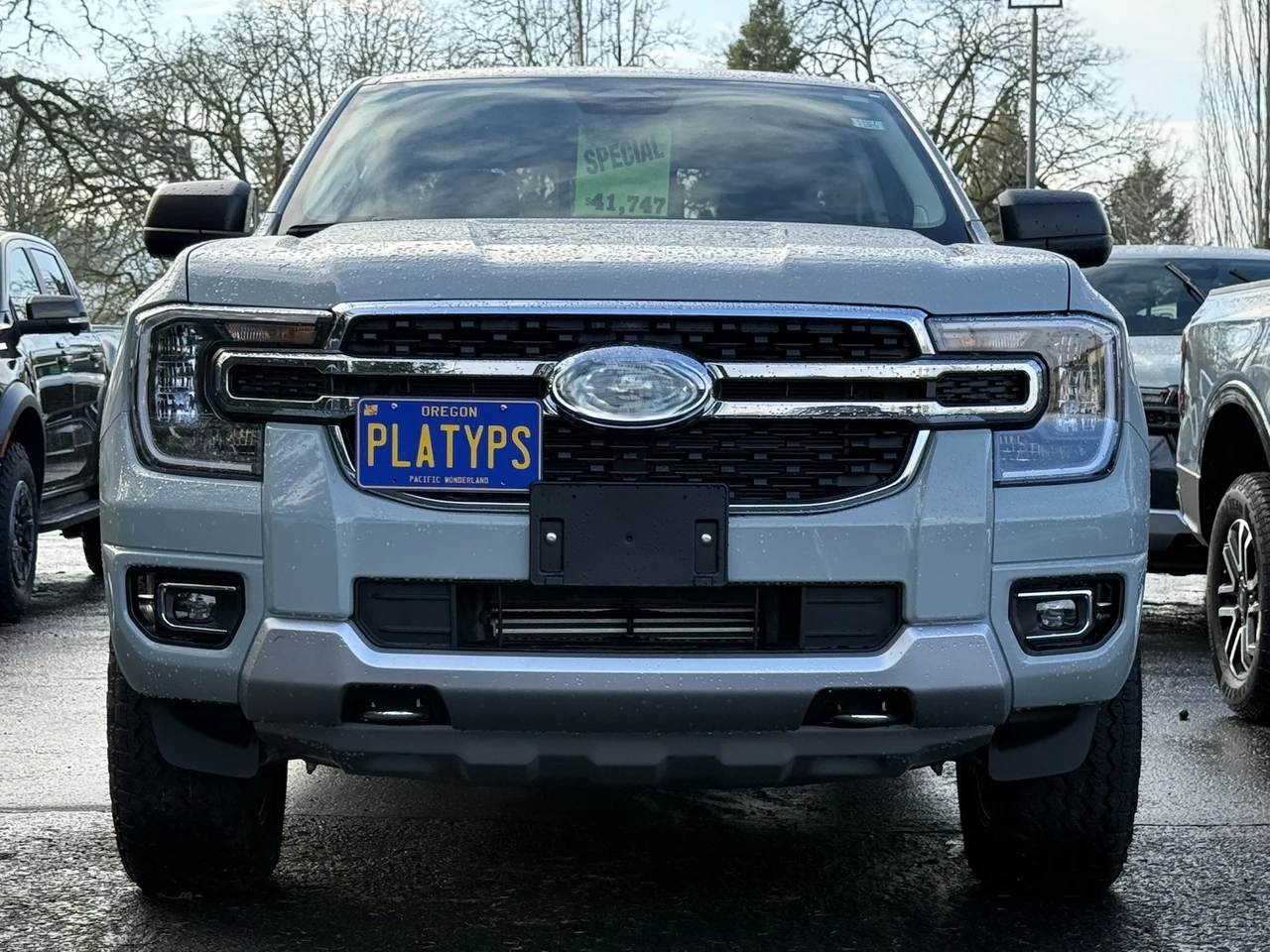 Ford Ranger 2019-2025 Front License Plate Bracket | CravenSpeed