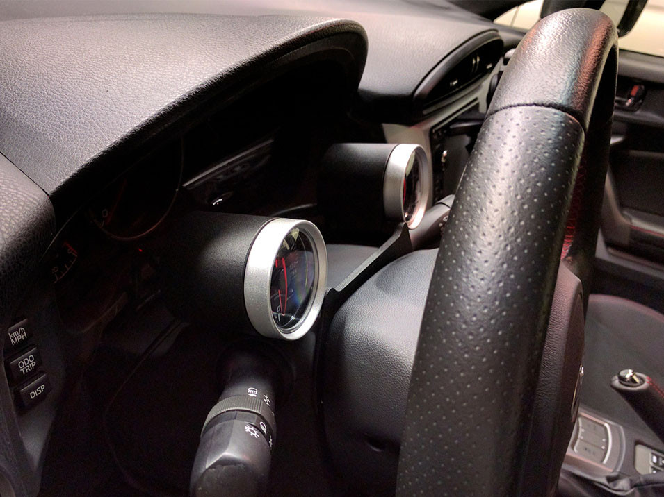 The FlexPod Gauge Mount for Subaru BRZ 1st Generation (ZN6/ZC6) 2013 to ...