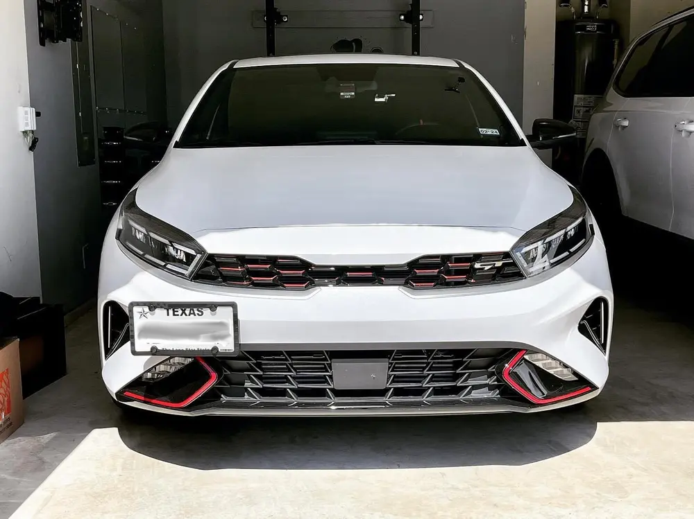 The Platypus License Plate Mount for Kia Forte 3rd gen BD 2019 to 2024