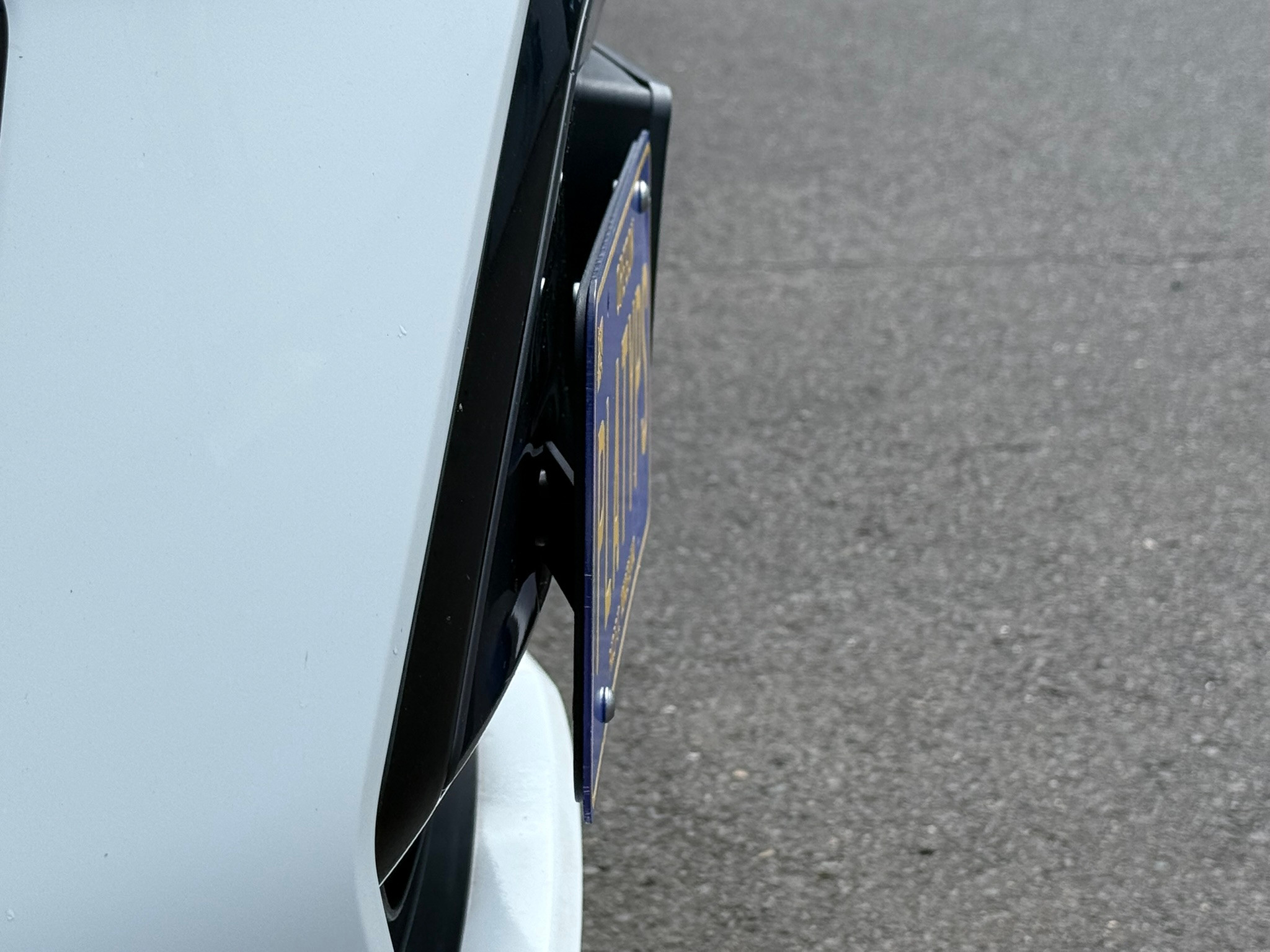 The Platypus License Plate Mount for Chevrolet Bolt EUV 2022 to 2023