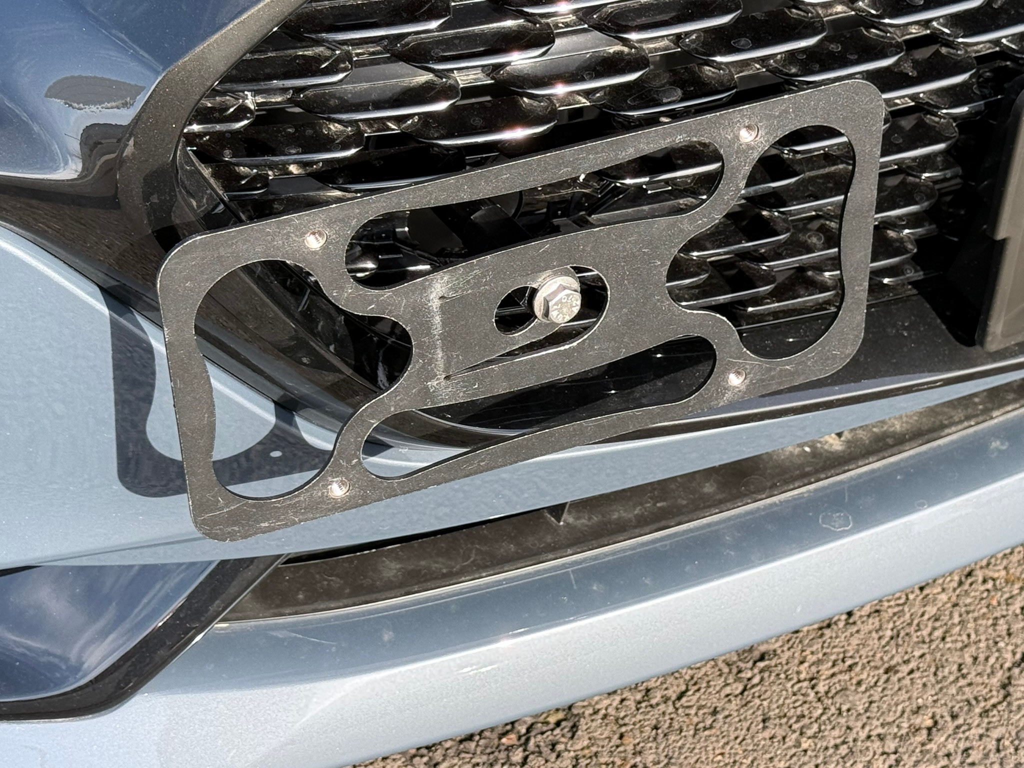 The Platypus License Plate Mount for Mazda 3 4th gen BP 2019 to 2025