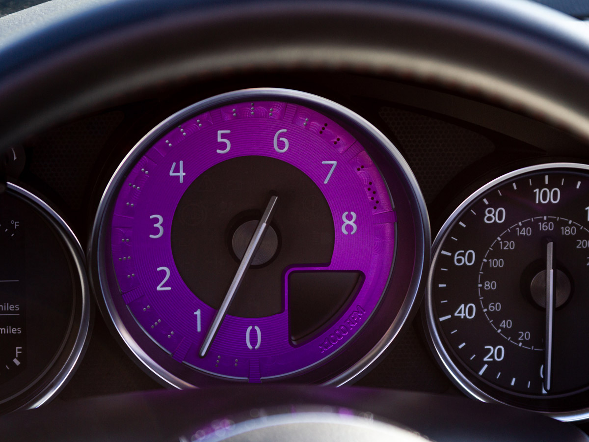 Billet Tach Dial for Mazda MX-5 Miata 4th gen ND 2016 to 2023 ND1 (2016 ...