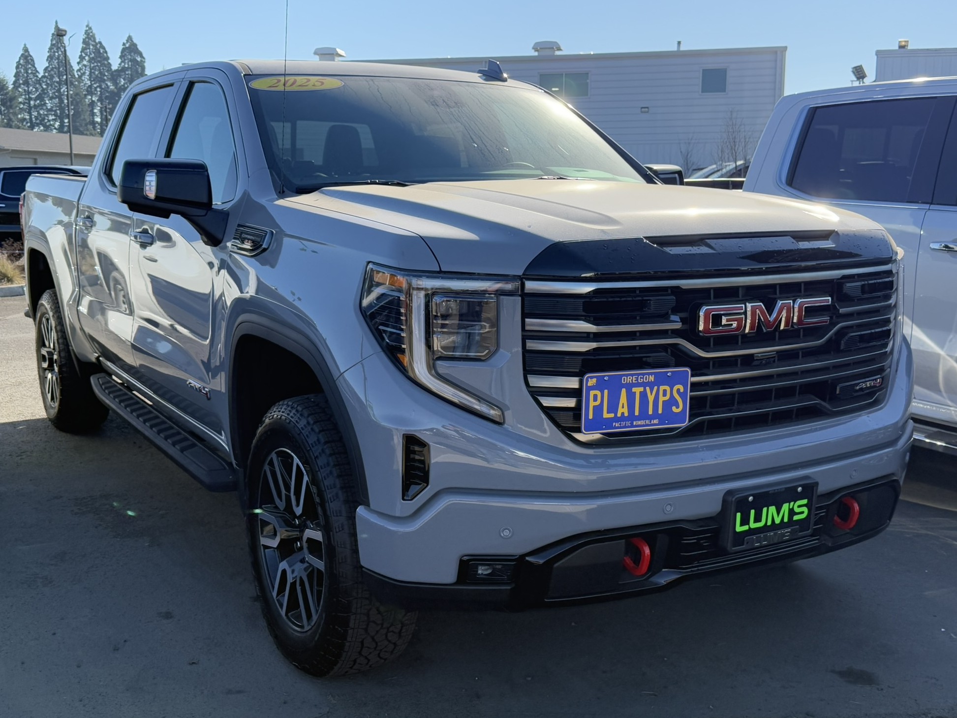 The Platypus License Plate Mount for GMC Sierra 1500 5th gen 2019 to ...
