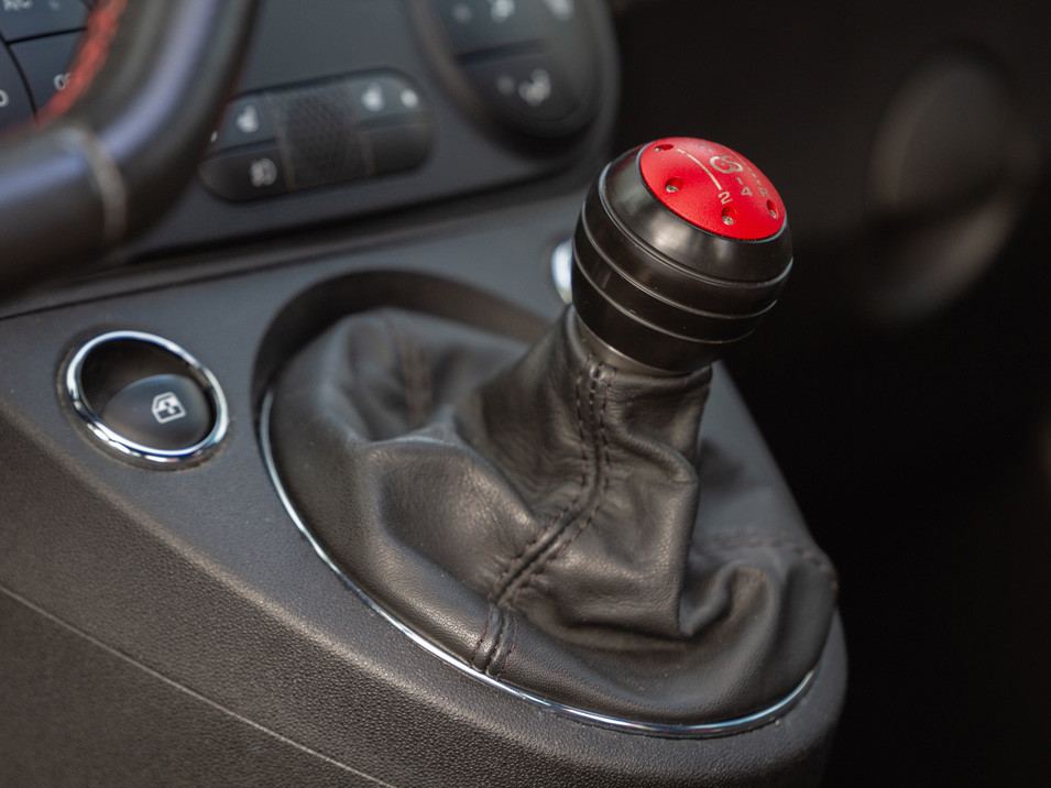 Shift Knob for FIAT 500 2012 to 2019 500 Abarth Only Red