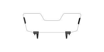 Convertible Wind Deflector for FIAT 124 Spider 2017 to 2020 Acrylic