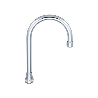 Central Brass CS-22003 Faucet-5-1/2" Combo Rigid/Swivel Gooseneck