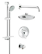 Grohe 35051000 Grohflex Cosmopolitan Pbv Shower Set - 2.5Gpm