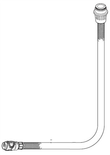 Delta RP37034BL Delta Victorian: Quick-Connect Vegetable Hose