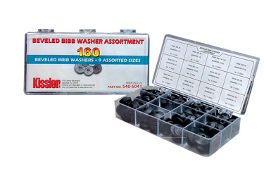 Kissler 540-5041 Beveled Bibb Washer Kit (160 pieces)