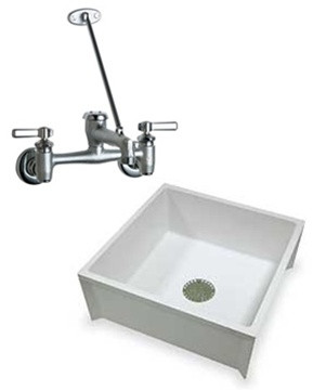 Chicago Faucets - Mustee Service and Mop Sink Combo Deal