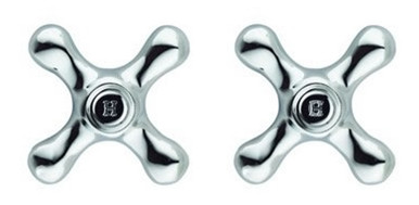 T&S Brass Decorative Cross Handle Kit