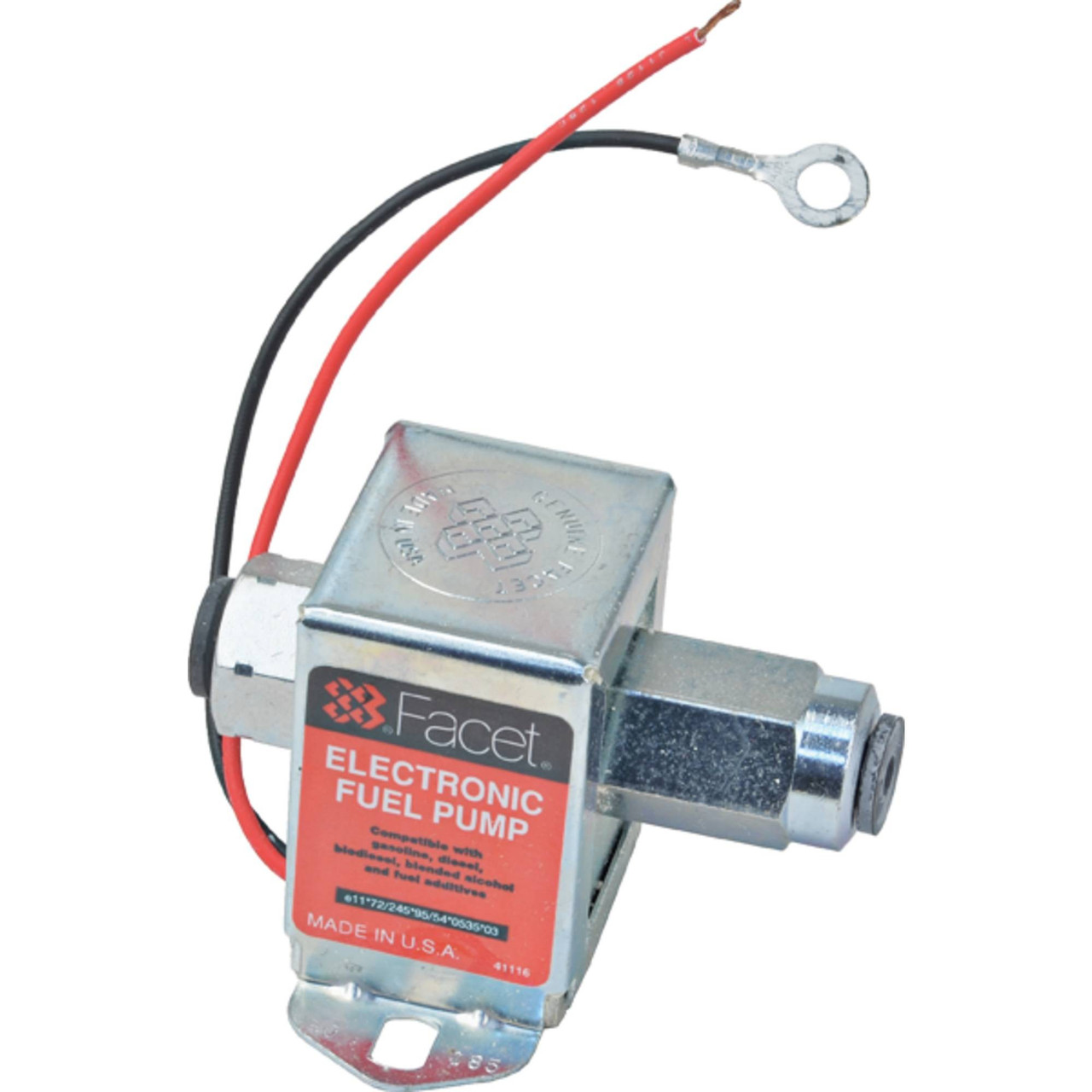 Solid State Fuel Pump 12V, 9-11.5PSI, 36" / 91.44cm Min Dry Lift, 32 ...