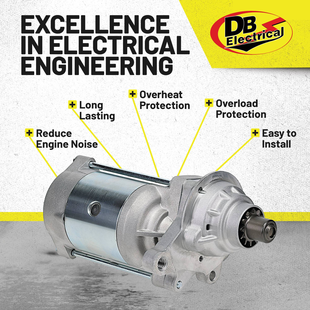 Ford Starter 6.0 Diesel F250 - F550 SuperDuty 03-06,Truck 03-07,Van | DBE