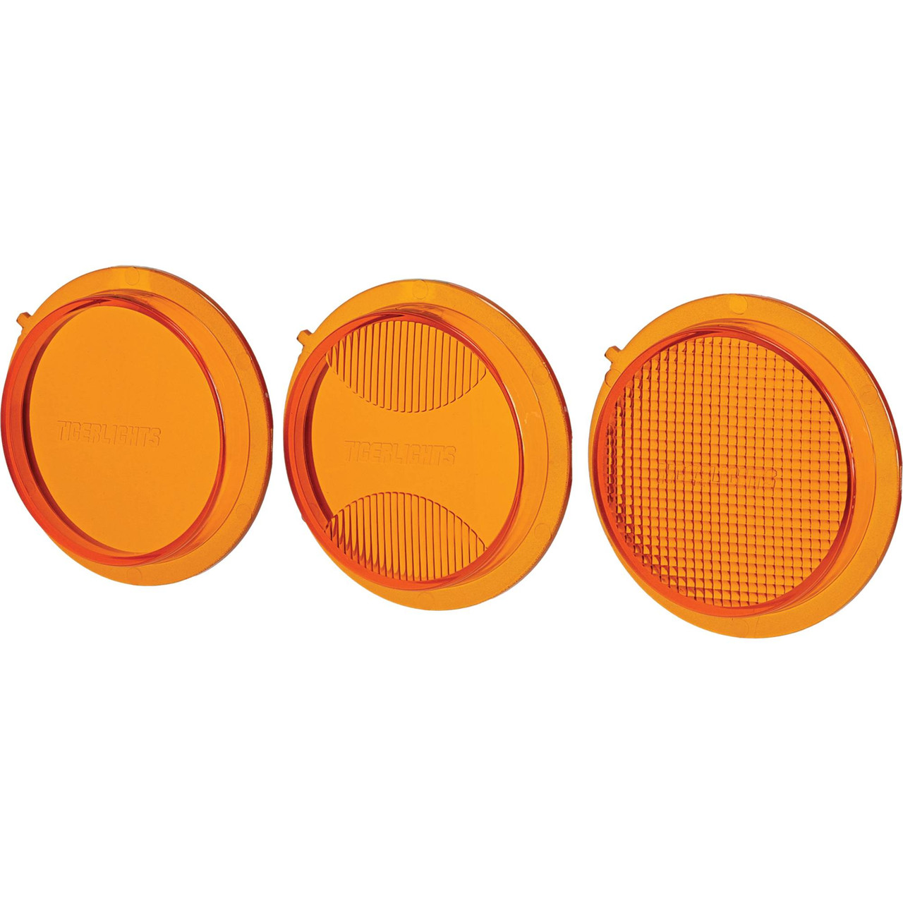 3" Mojave Amber Lens Pack w/ O-Ring (Combo, Flood, and Spot); TLM3-ALP ...