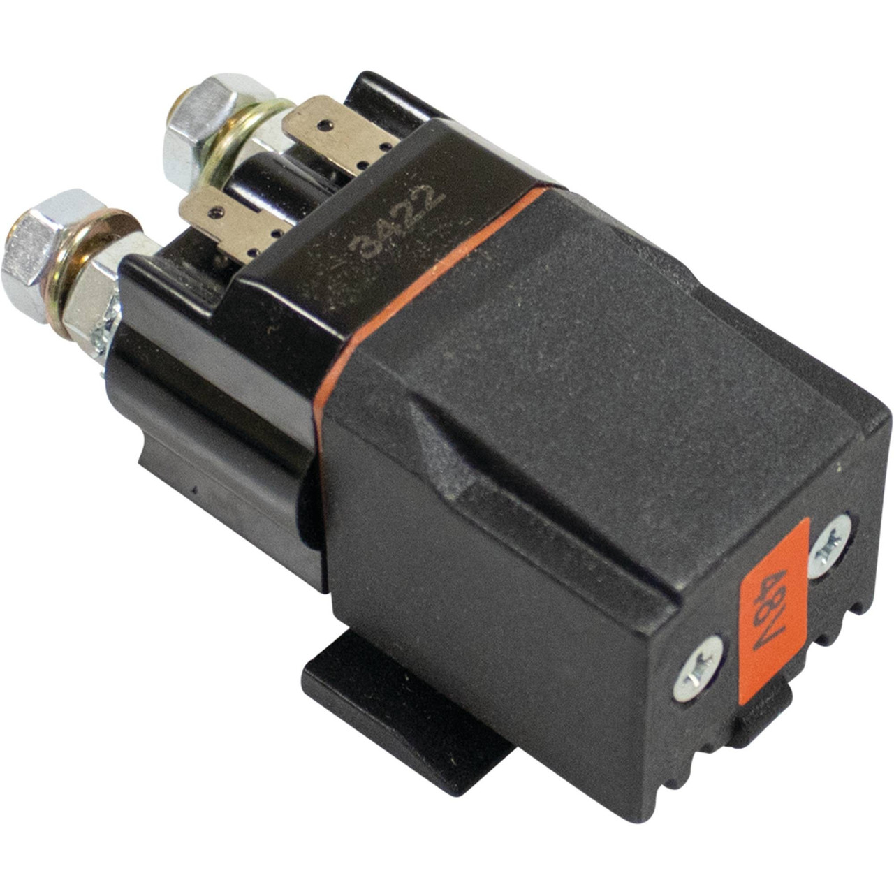 Power Relay For Club Car 102865901 48 Volt, B- Terminal ID 2; 240-22284 ...