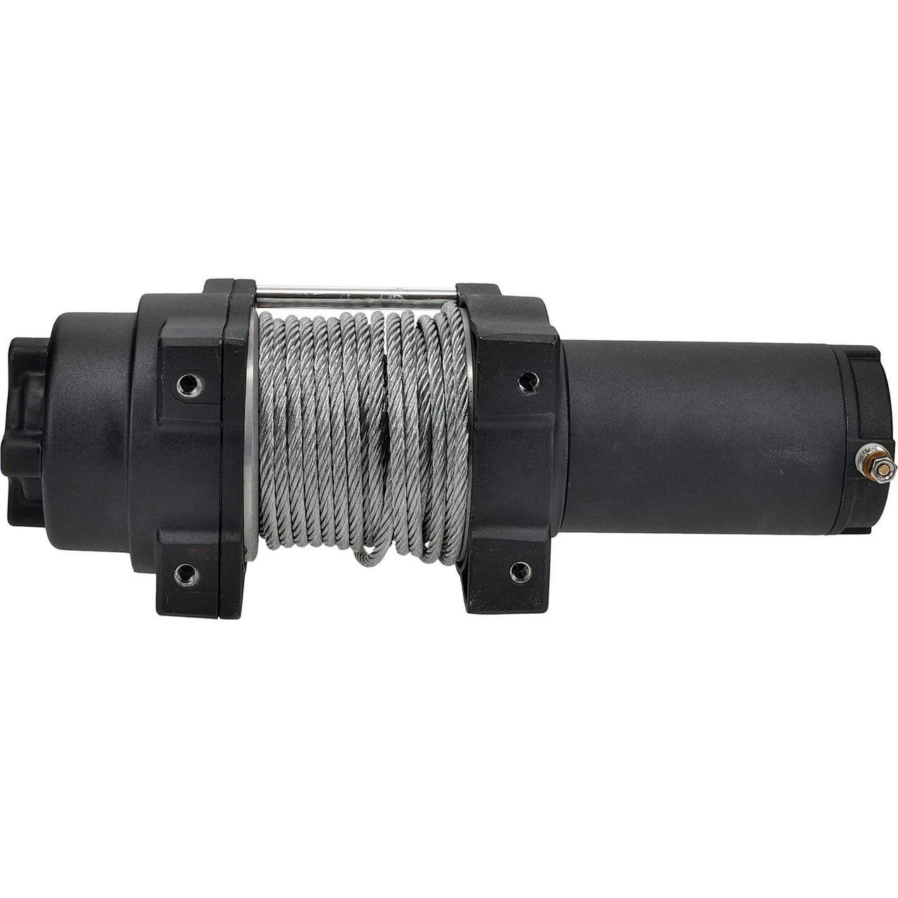 All Balls Racing 3500 LB Expedition 4 Bolt Winch w/Wire Winch 431-01023 ...