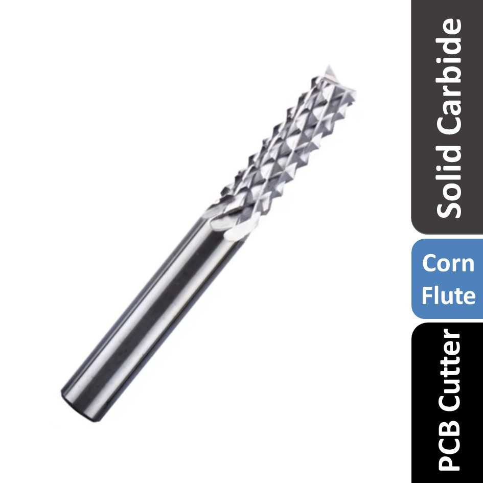 PCB Corn Cutter Carbide Router Bit - Adam's Bits