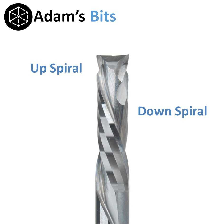 2 Flute COMPRESSION UP DOWN Carbide End Mill