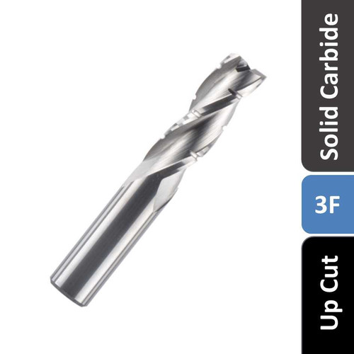 3 Flute UP CUT Chip Breaker Carbide End Mill - Adam's Bits
