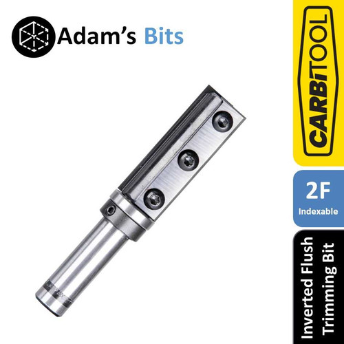 CARBiTOOL - 2 Flute Inverted Flush Trimming Bit