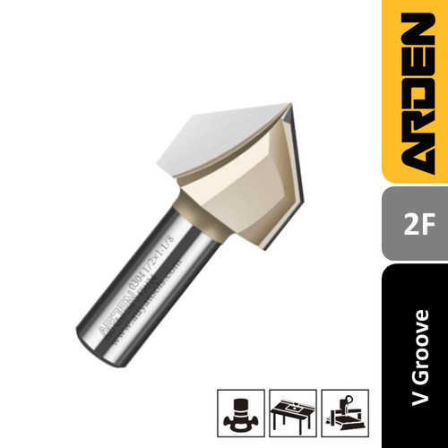 ARDEN V Vee Groove Router Bit - HERO V Router Bit