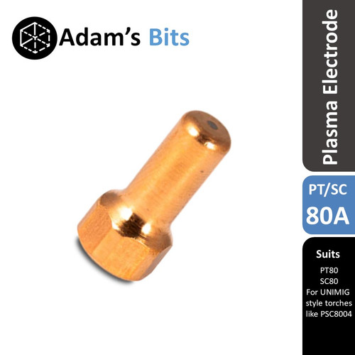SC80/PT80 Plasma Electrode suits UNIMIG - Adam's Bits