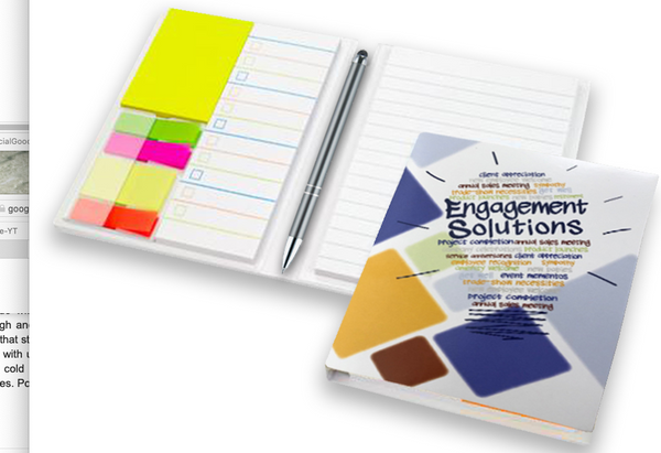 Personalized Sticky Note Notebook | Custom Corporate Gifts | Hillary's ...