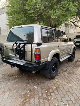 JDM 80 Series Tire Carrier - Land Cruiser Heaven