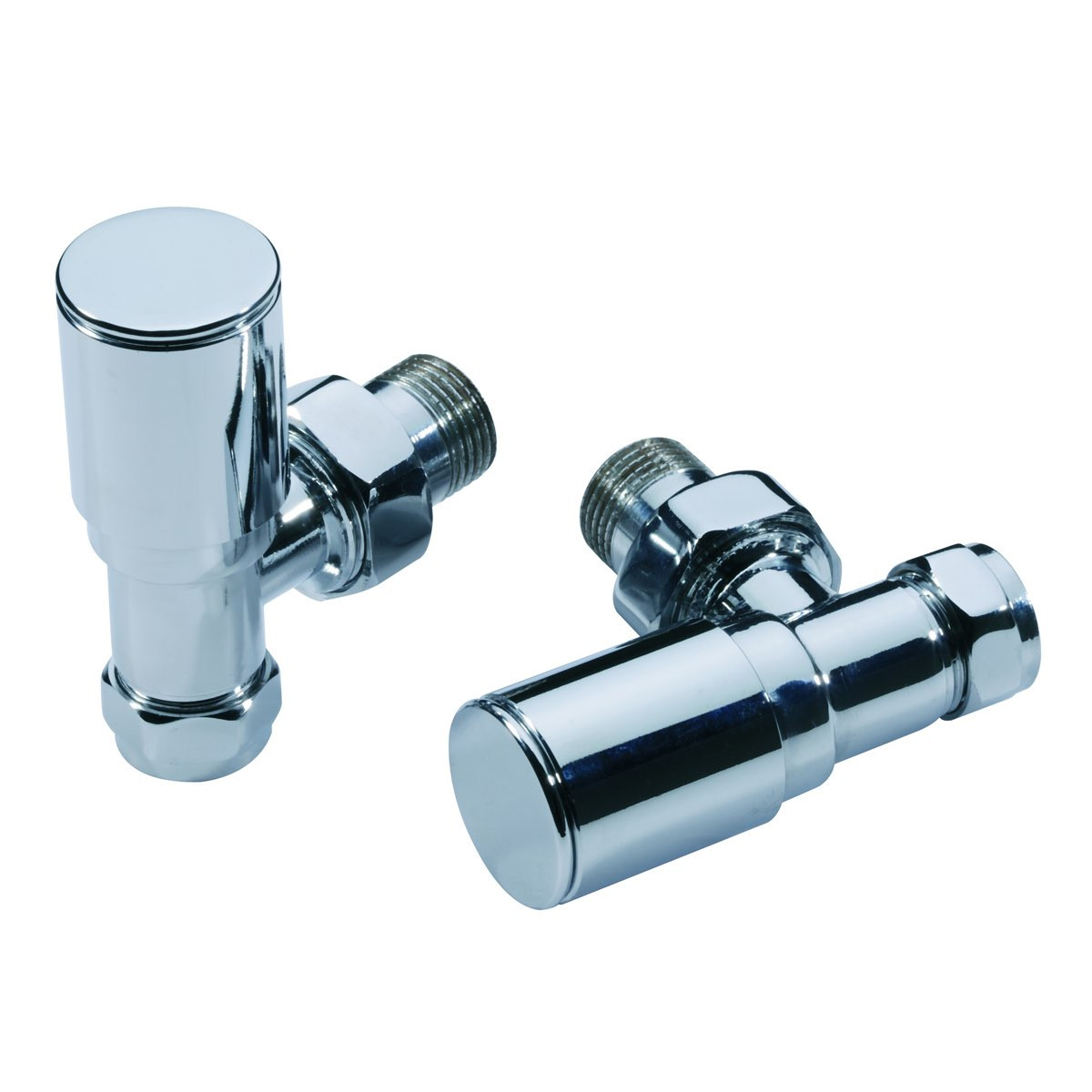 Modern Valves (pair) - Plumbing & Bathrooms UK