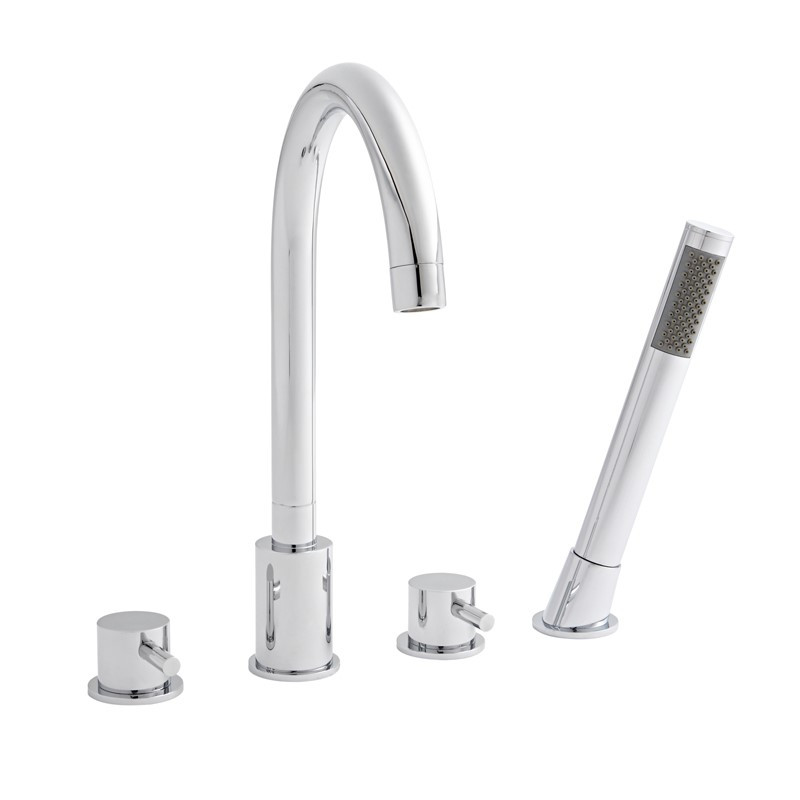 Plan Collection 4 Hole Bath Shower Mixer - Plumbing & Bathrooms UK