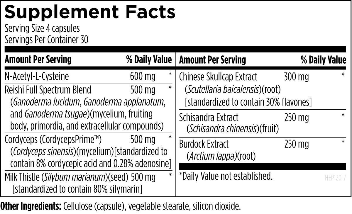 Hepatatone Plus 120c | Designs for Health