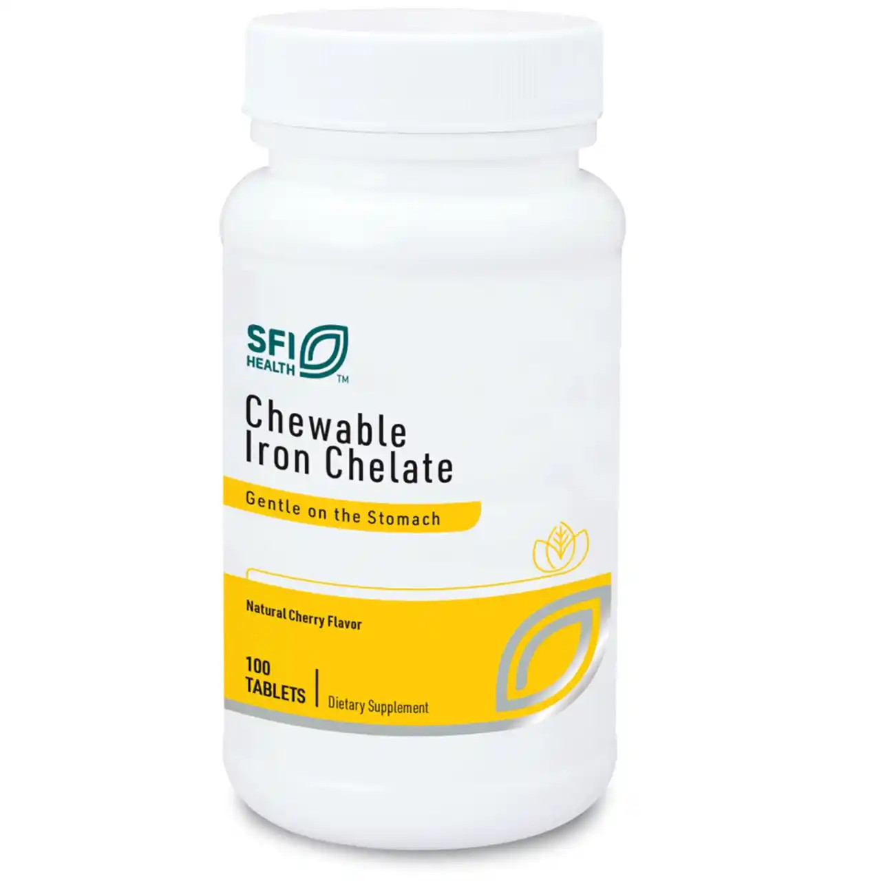 Chewable Iron Chelate 100t by SFI Health