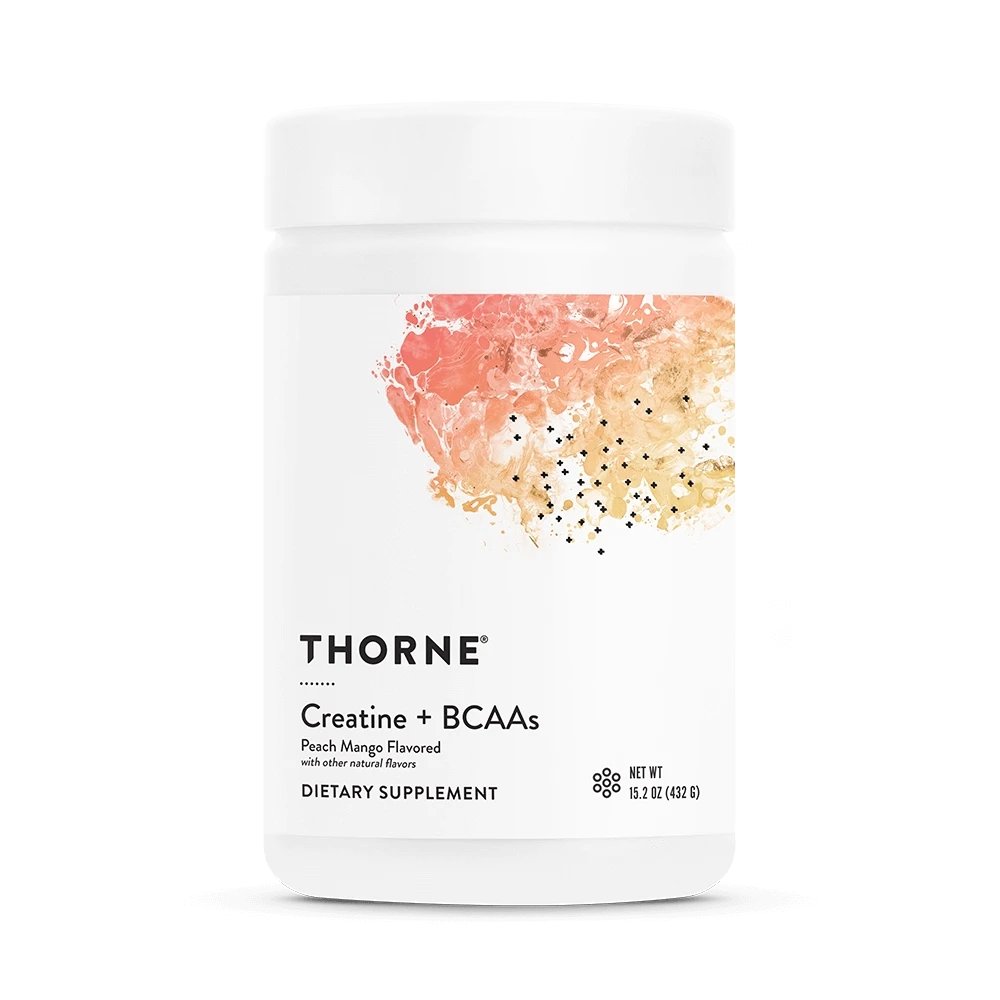 Creatine + BCAAs Peach Mango Flavor 15.2oz by Thorne