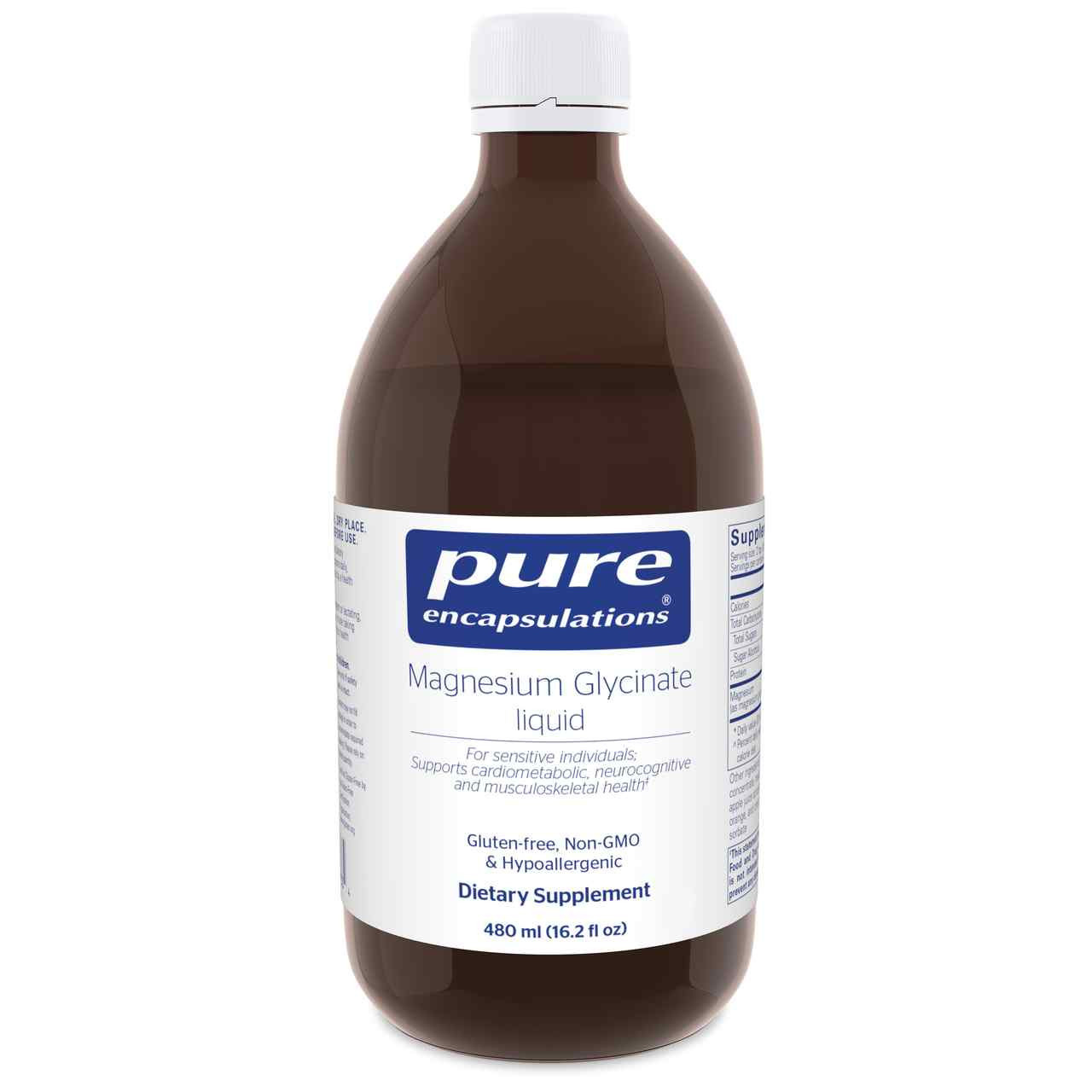 Pure Encapsulations Magnesium Glycinate Liquid