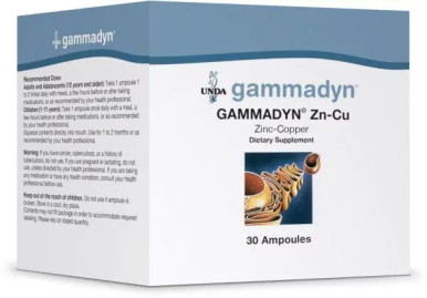 Gammadyn Zn-Cu 30 ampoules by Seroyal Unda