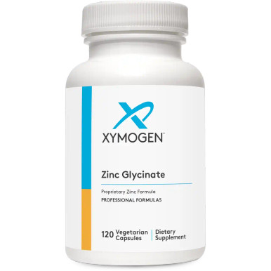 Zinc Glycinate 120 C by Xymogen - Covenant Health Products