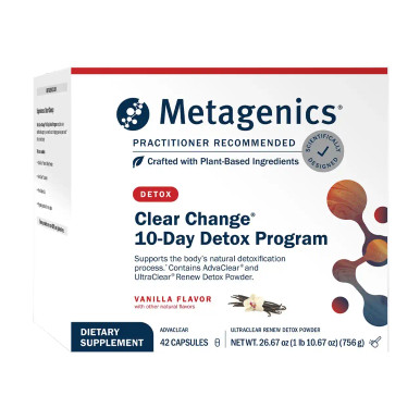 Clear Change 10-Day Detox Program - Vanilla by Metagenics