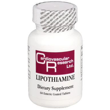 Lipothiamine - 60 Enteric Coated Tablets by Ecological Formulas