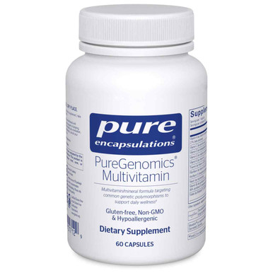 Pure Encapsulations PureGenomics 60c Multivitamin